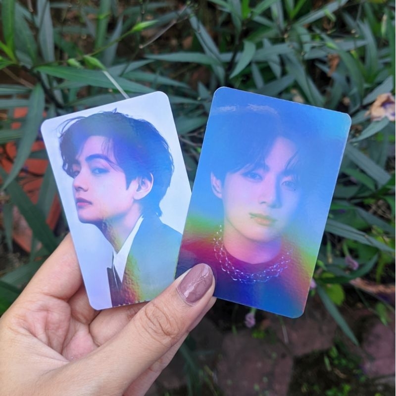 Jual Cetak Custom Photocard 1 Sisi Satu Sisi Hologram | Shopee Indonesia