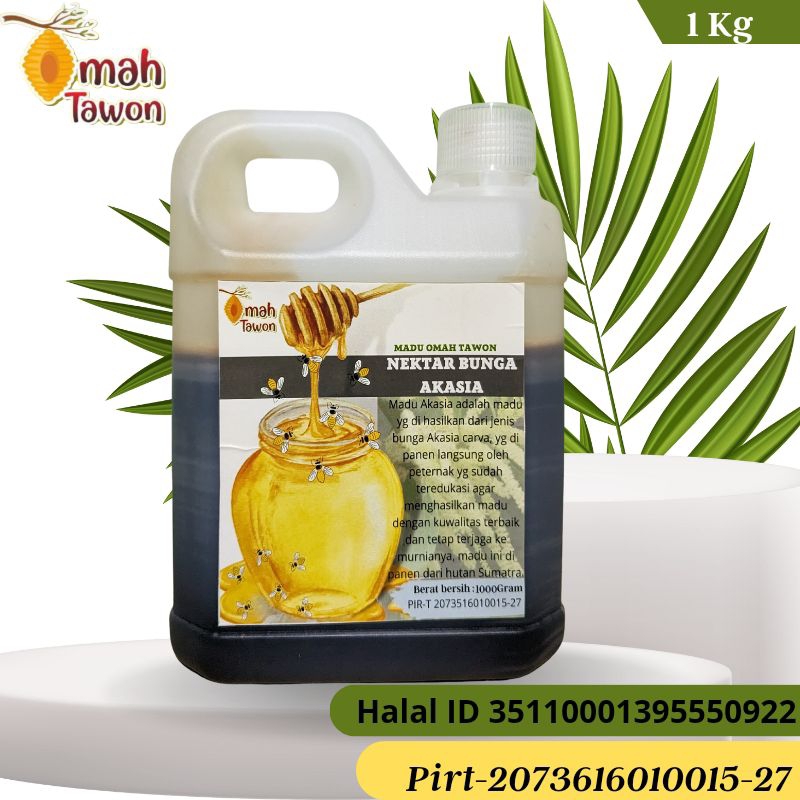 Jual Madu murni Sumatra hutan Akasia netto 1 kg raw honey pure honey ...