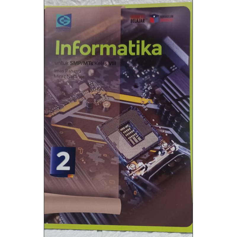 Jual GRAFINDO INFORMATIKA SMP MTS Kelas 8 VIII KURIKULUM MERDEKA | Shopee Indonesia