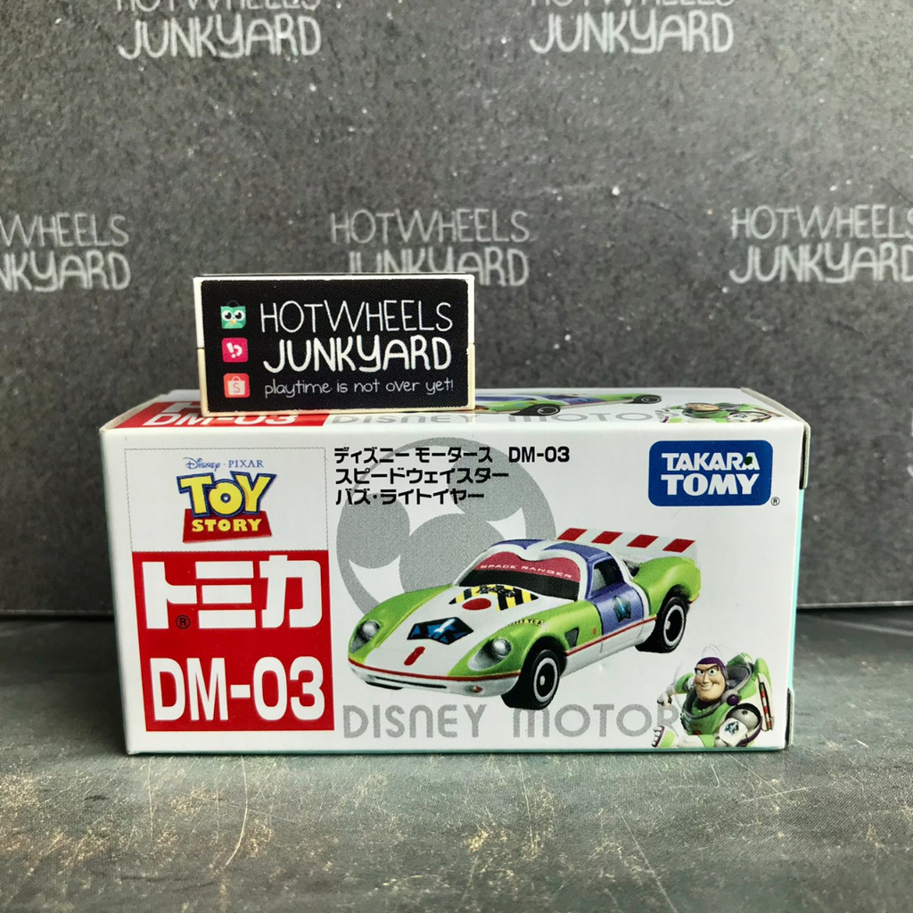 Jual Tomica DM-03 Disney Motors Toy Story Speedway Buzz Lightyear Japan Market Exclusive ...
