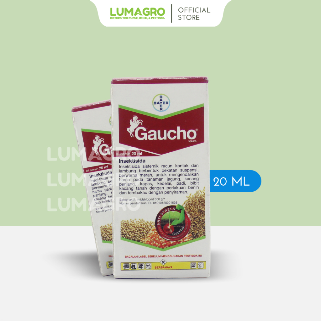 Jual Insektisida Gaucho 350FS 20ml Imidakloprid Pembasmi Hama Kepik ...