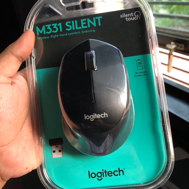 Jual Logitech M331 Mouse Wireless Silent Click | Shopee Indonesia