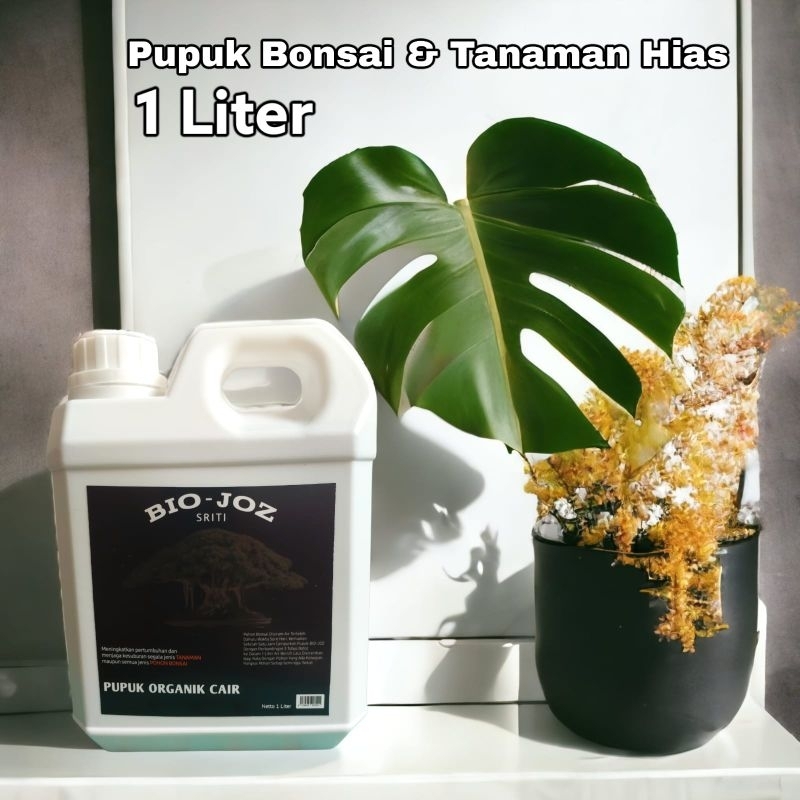 Jual Pupuk Bio Joz 1 Liter Pupuk Fermentasi Sriti Untuk Bonsai Dan ...