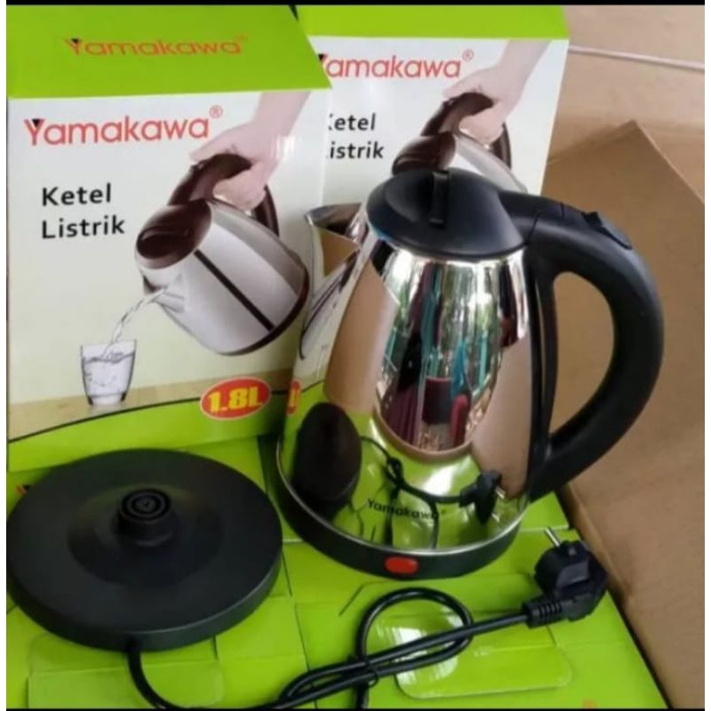 Jual PROMO TERBARU yamakawa kettel listrik,teko listrik 350 Watt, 500 ...