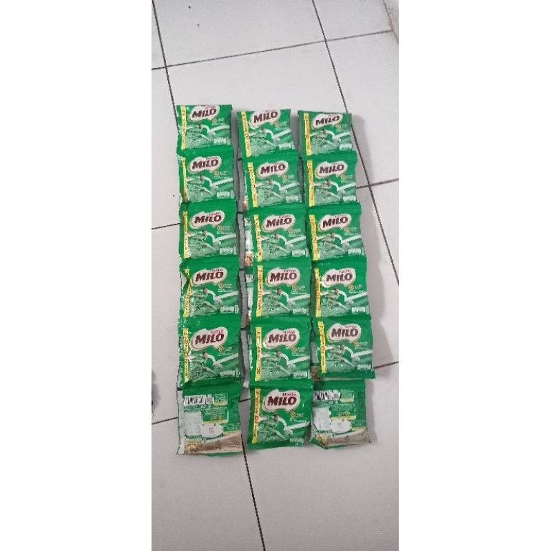 Jual Milo Sachet renteng 11pcs | Shopee Indonesia