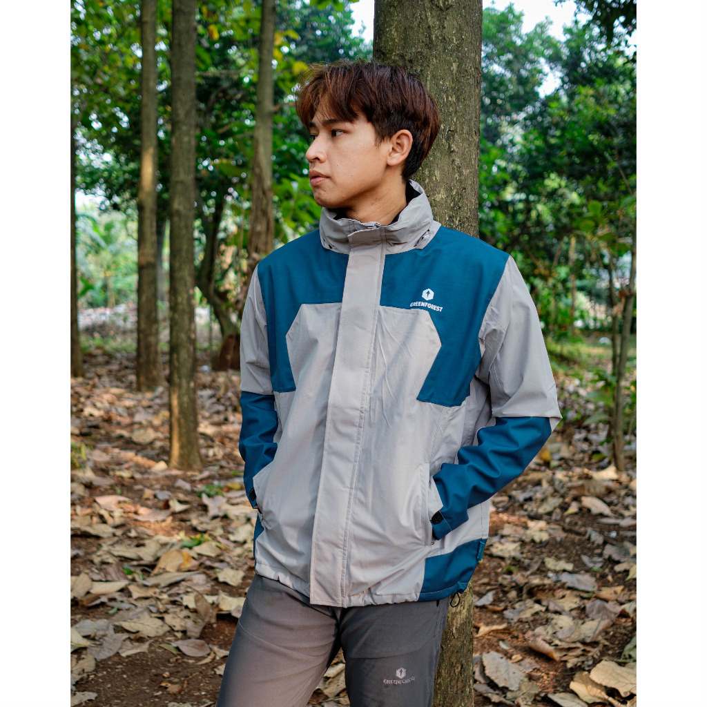 Jual Greenforest Malinau Jaket Gunung Waterproof Full Seam Seal - Jaket ...
