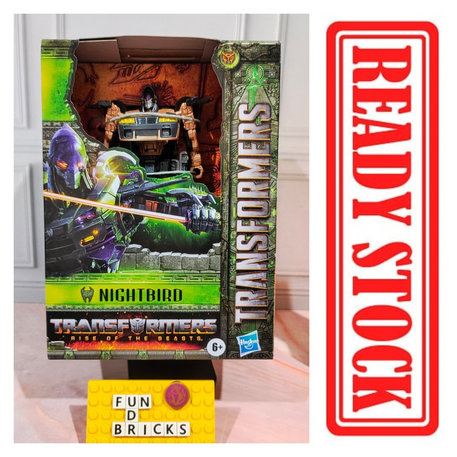 Jual Hasbro Transformers Rise Of The Beasts Nightbird Deluxe Class ...