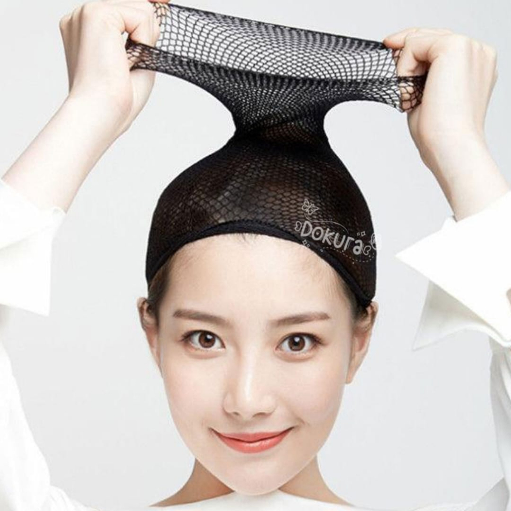 Jual WIG CAP / HAIRNET UNTUK WIG / RAMBUT PALSU COSPLAY WARNA CREAM DAN ...