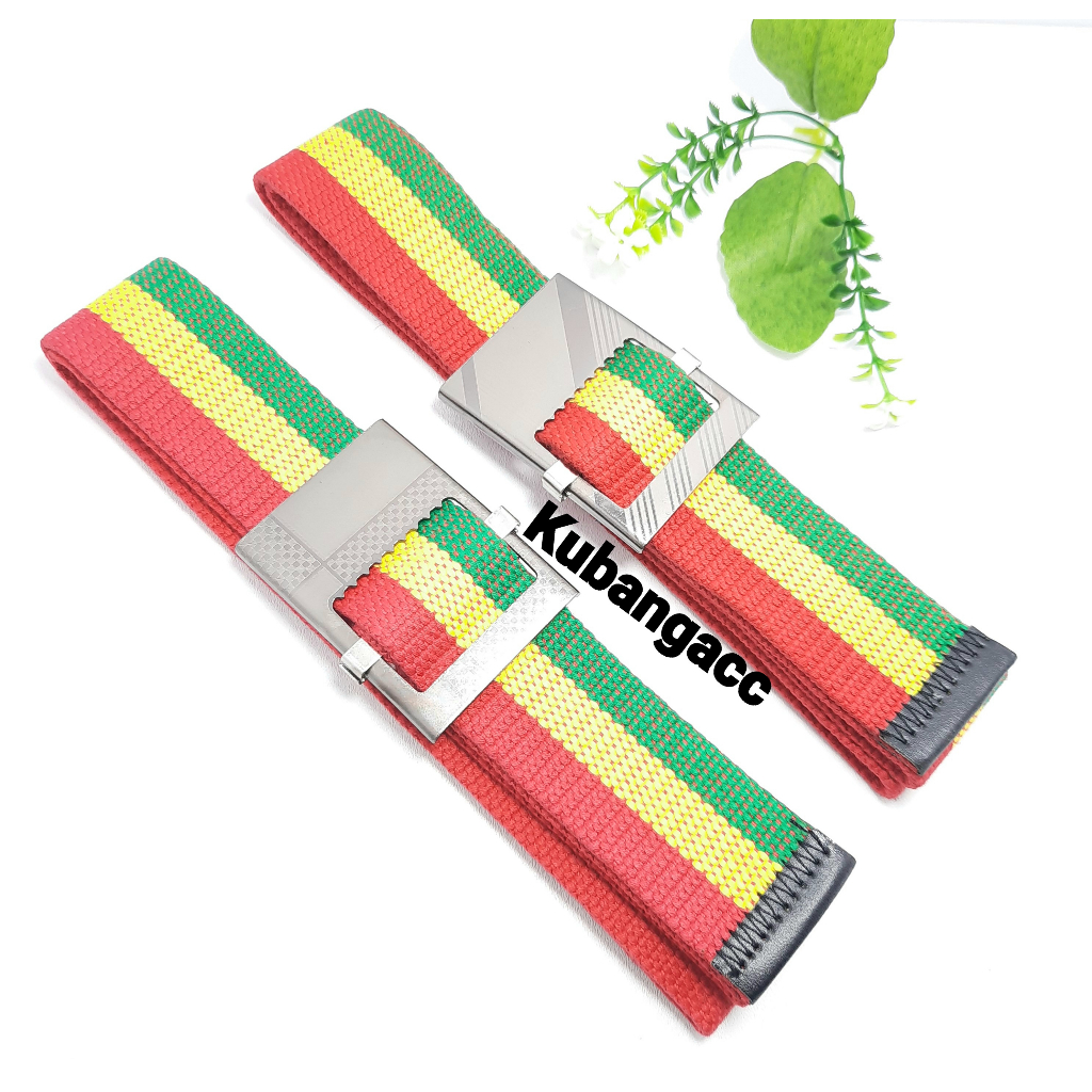 Jual Geper Kanvas Sabuk Cowok Cewek Gesper Kain Fashion Belt Gesper ...