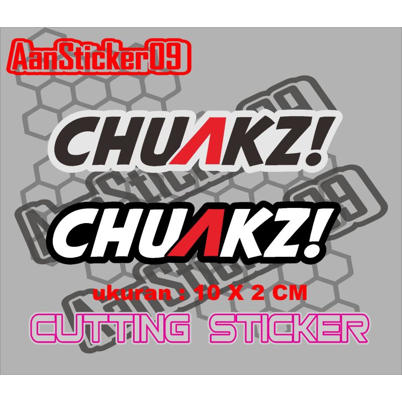 Jual stiker chuaks! stiker cutting | Shopee Indonesia