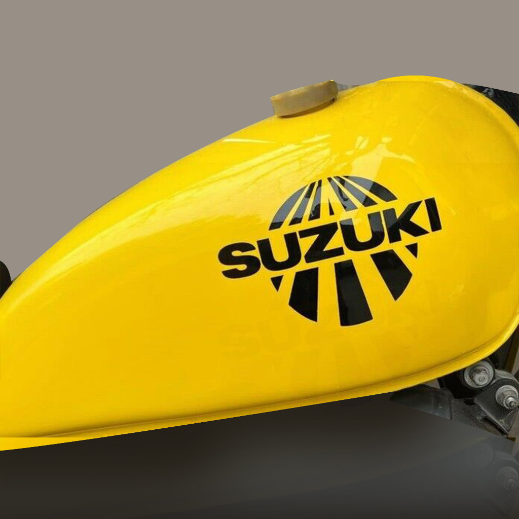 Jual Sticker Decal Suzuki Vintage enduro Sunrise Hatesix | Shopee Indonesia
