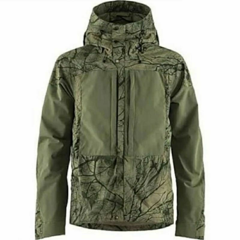 Jual JACKET GUNUNG FJALLRAVEN GREEN CAMO ORIGINAL HIKING TREKKING ...