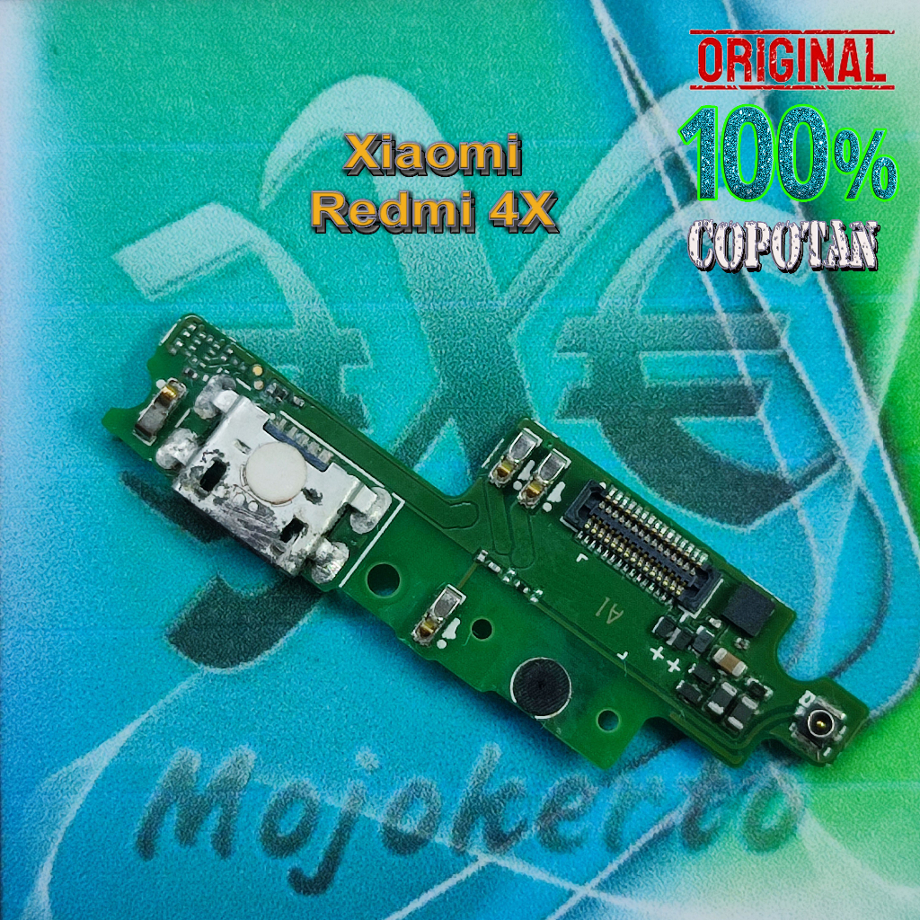 Jual Xiaomi Redmi 4X papan konektor cas pcb UI board charger mesin ...