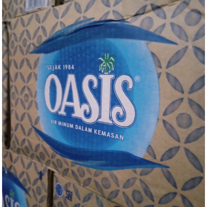 Jual Oasis 330ml 1 dus isi 24 botol / air minum / air mineral / oasis ...