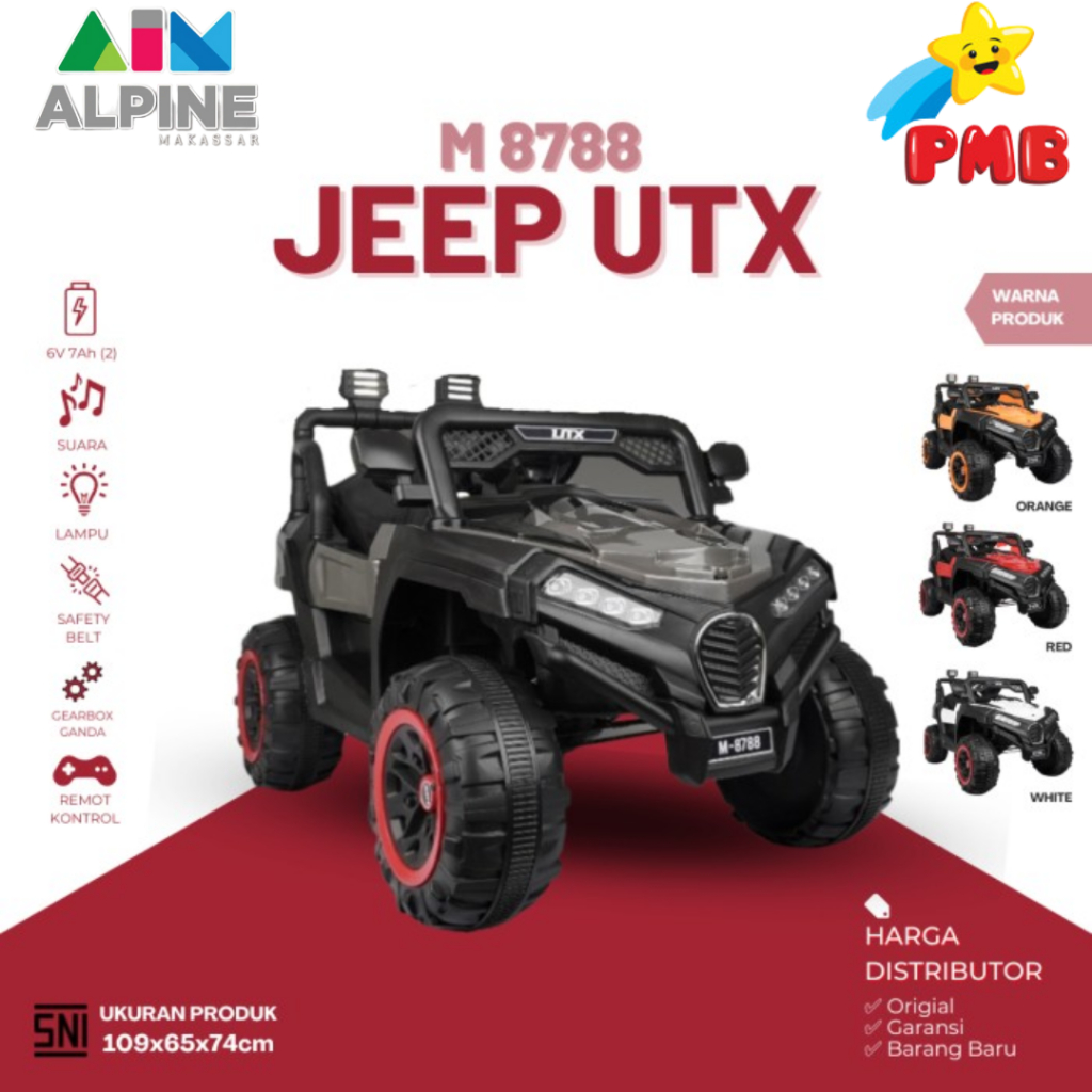 Jual PMB MOBIL AKI M8788 BISA MANUAL DAN REMOTE (FREE ONKIR WILAYAH ...