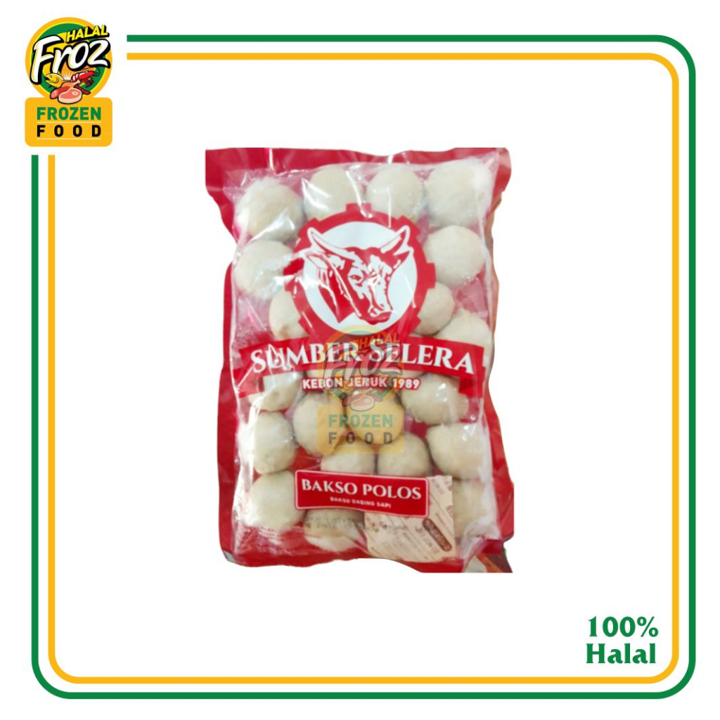 Jual Sumber Selera Bakso SB Polos 25pcs (20s) | Shopee Indonesia