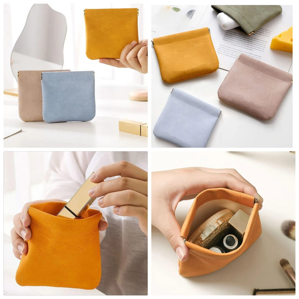 Jual Tas penyimpanan kosmetik pouch mini dompet kecil organizer bag tas ...