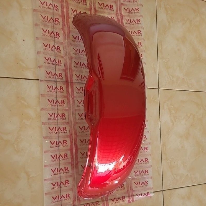 Jual spakbor depan besi Viar karya merah original motor rodatiga ...