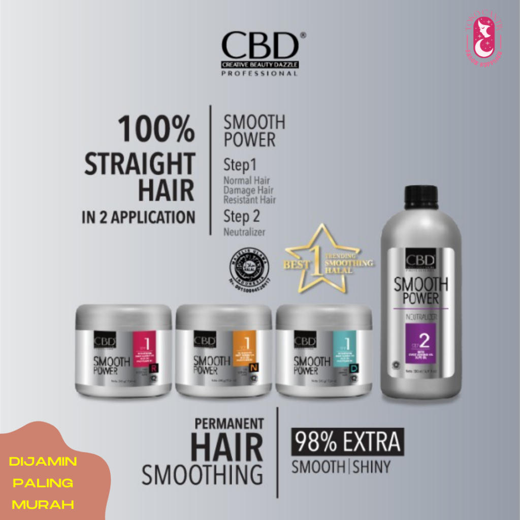 Jual CBD Paket Smoothing Keratin Step 1 dan Step 2 | Shopee Indonesia
