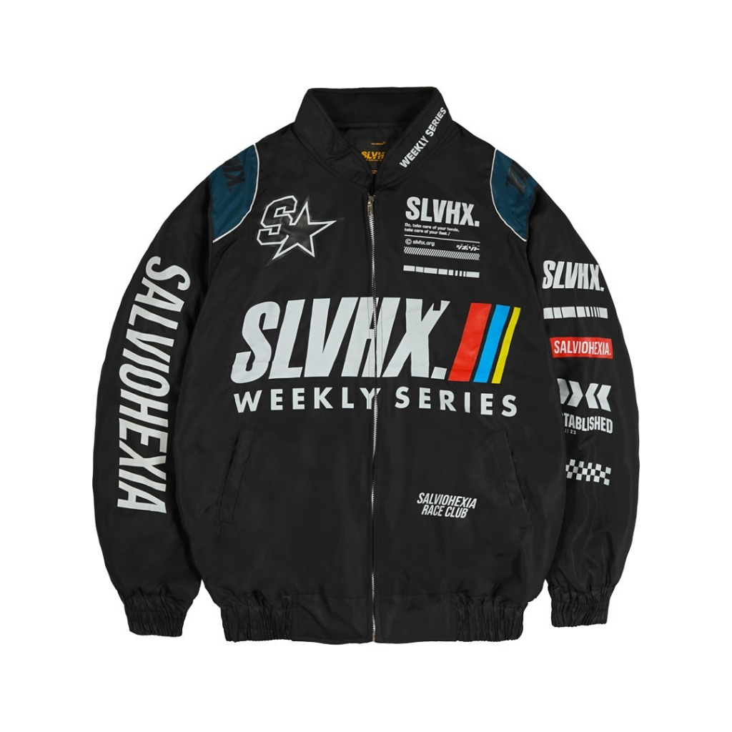 Jual Nascar Jacket XFINITY HITAM PUTIH Jaket Nascar Pria Premium Nascar ...