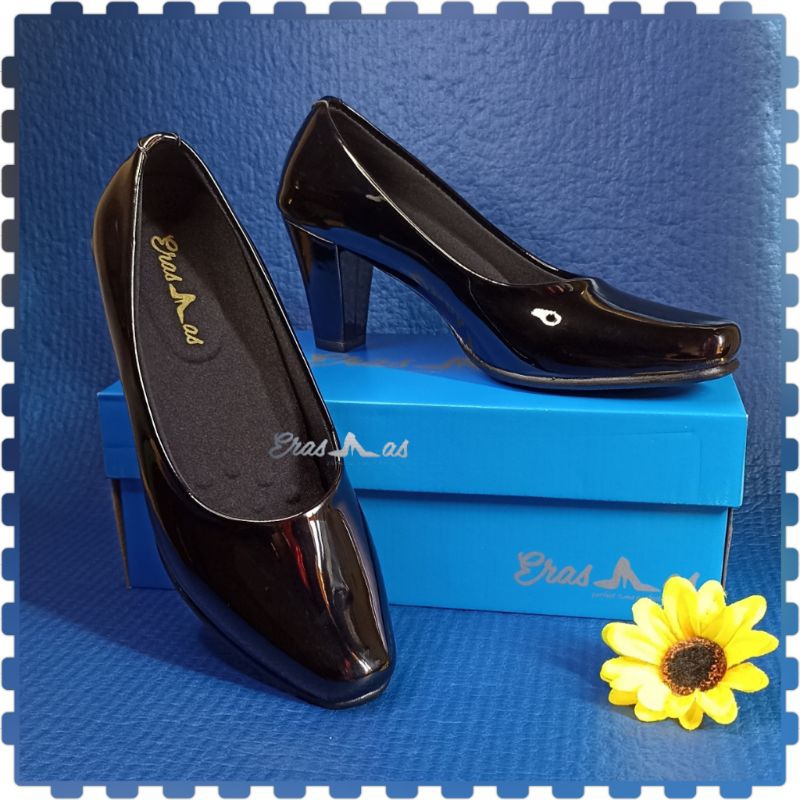 Jual Sepatu Erasmas Pantofel Wanita Heels Formal Erasmas Big Size ...