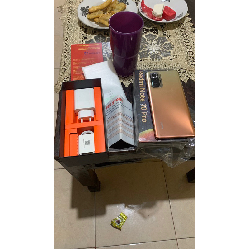 Jual Xiaomi Redmi Note 10 Pro 8/128gb second | Shopee Indonesia