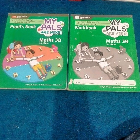 Jual Buku my pals are here maths pupils book dan workbook 3B | Shopee ...