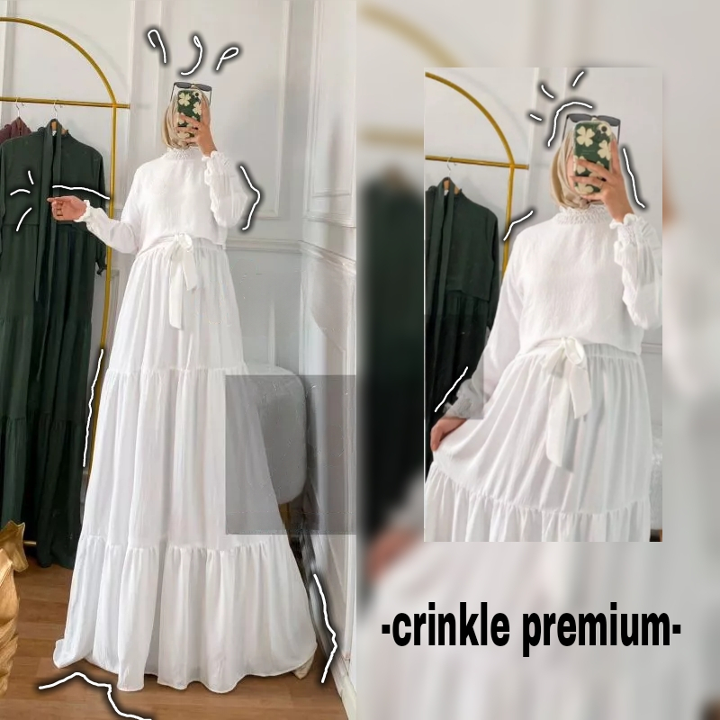 Jual Baju gamis wanita CHERYL maxi dress 2026 model terbaru kekinian ...