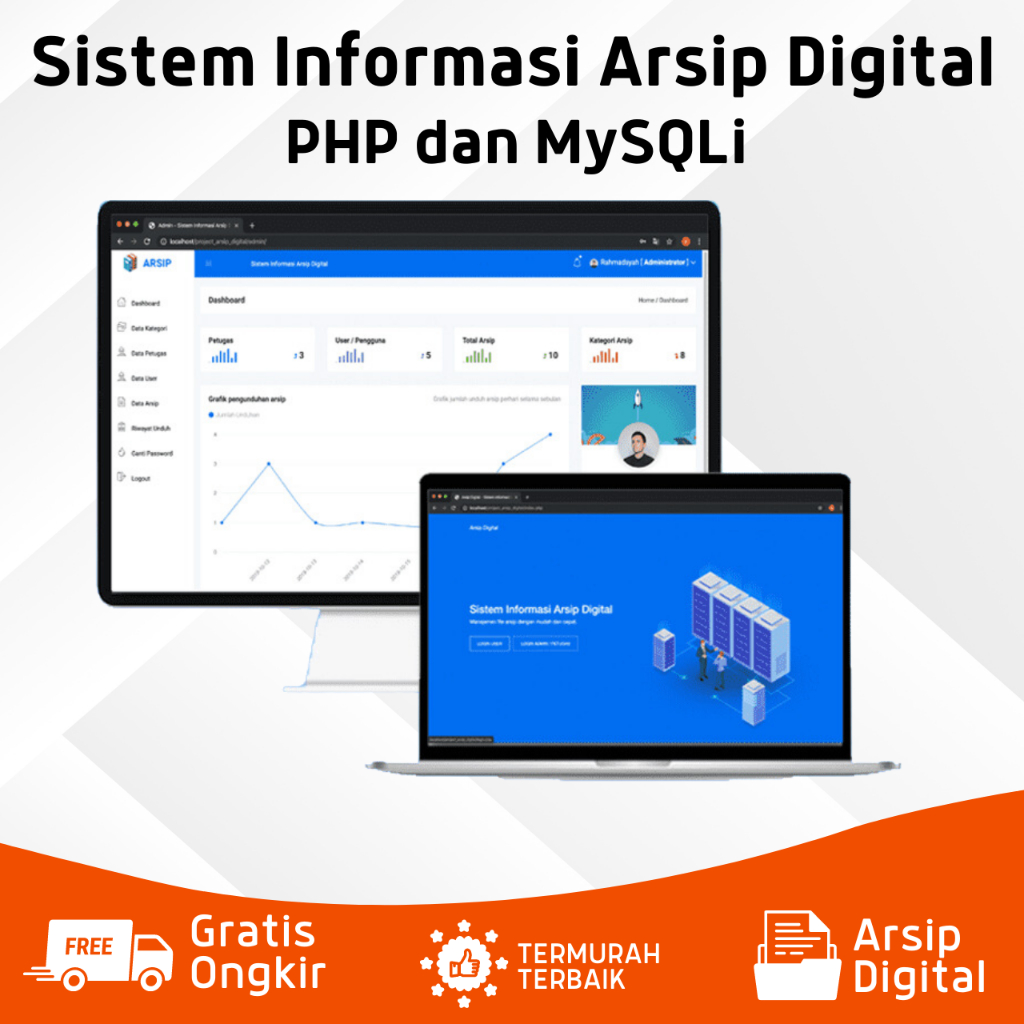 Jual Aplikasi Sistem informasi Arsip Digital Berbasis PHP | Shopee ...