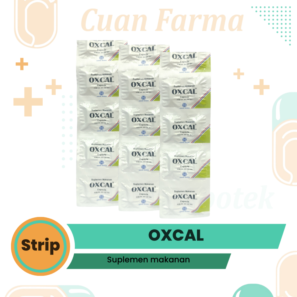 Jual OXCAL STRIP 10 KAPSUL | Shopee Indonesia