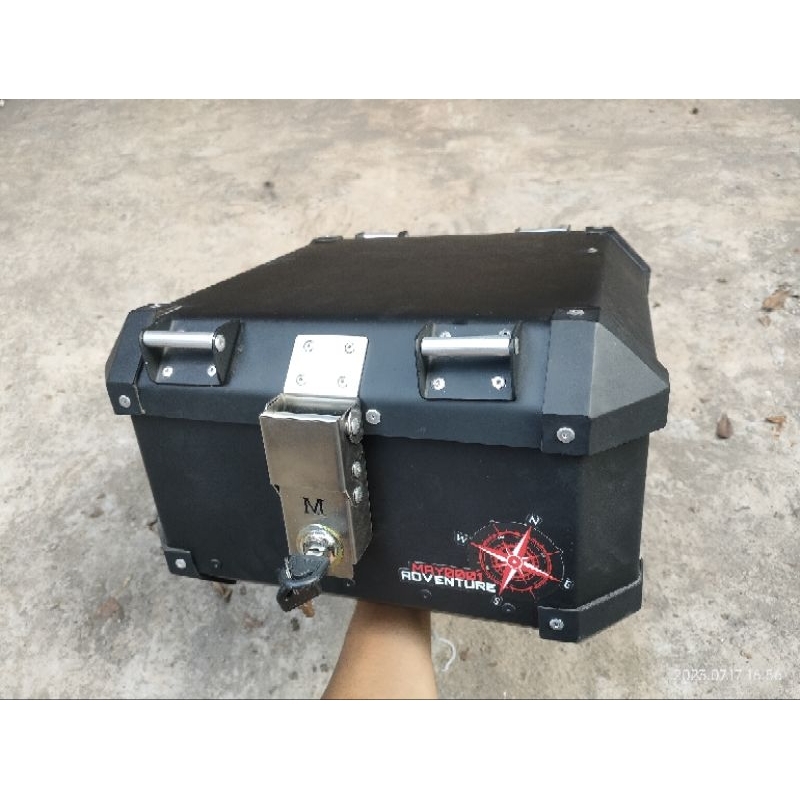 Jual Top box pannier alumunium 22 liter MAY0001 | Shopee Indonesia