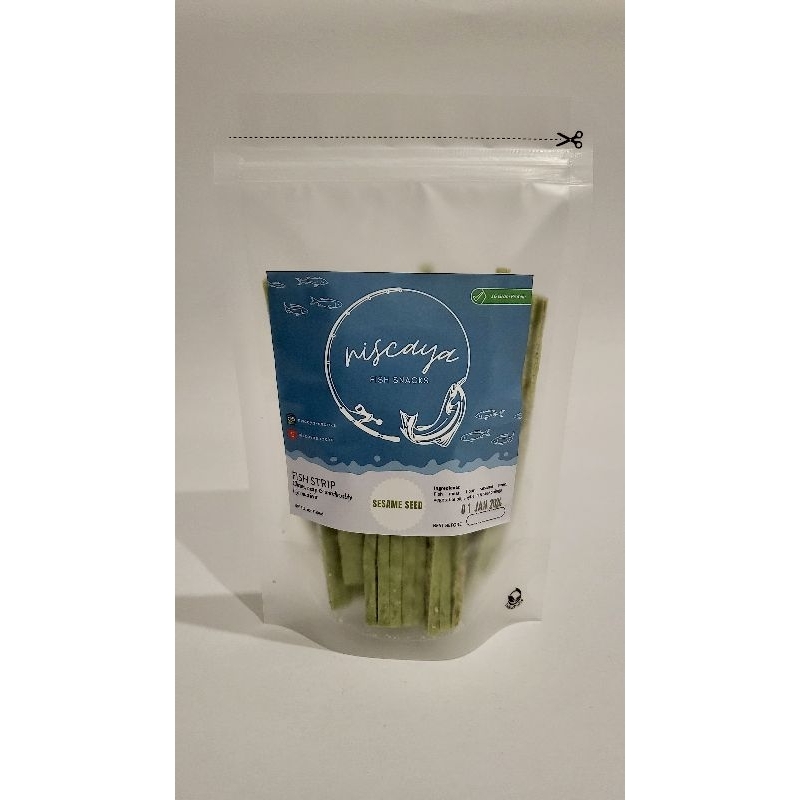 Jual Fish Snack from Taiwan (Fish Strip Sesame Seed) | Shopee Indonesia