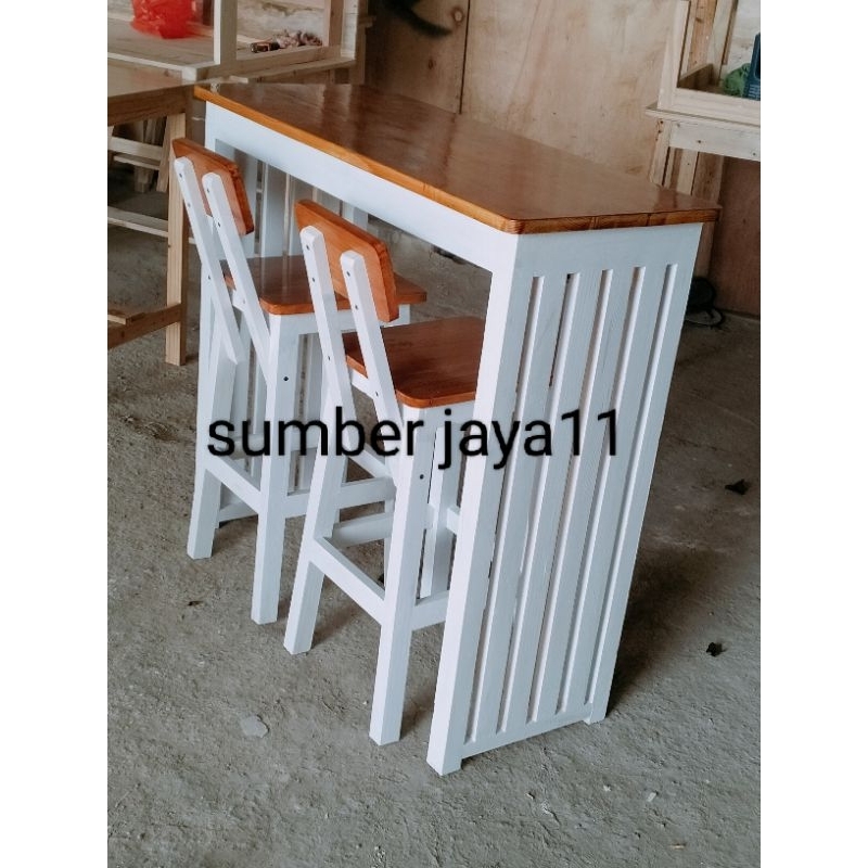 Jual meja bar tinggi 90 model jari2 | Shopee Indonesia