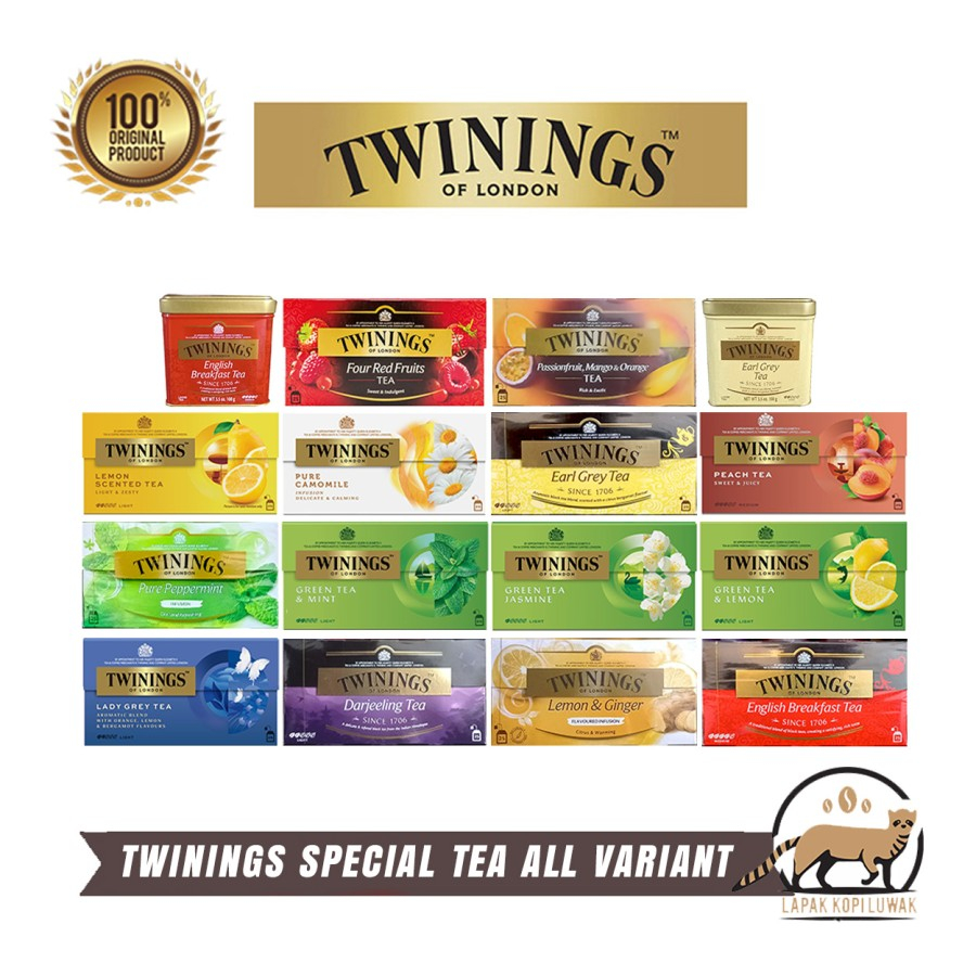Jual Twinings Tea all Flavours Original | Shopee Indonesia