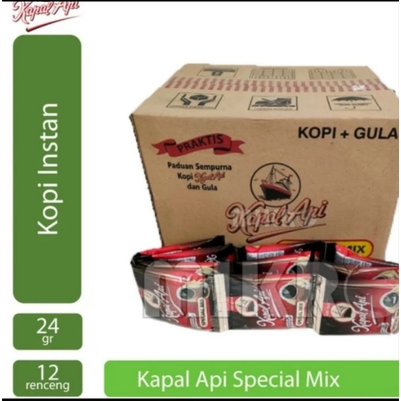 Jual Kapal Api Special Mix 1 Dus ( 24gram x 120 Sachet ) | Shopee Indonesia