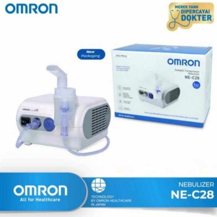 Jual OMRON COMPAIR COMPRESSOR NEBULIZER (NE C-28)/ Alat Terapi ...