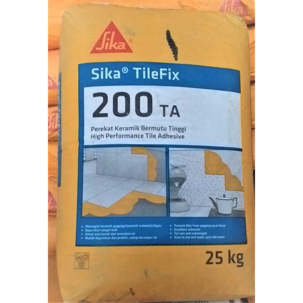 Jual Sika Ceram 200 TA Tile on tile semen mortar pasang keramik diatas ...