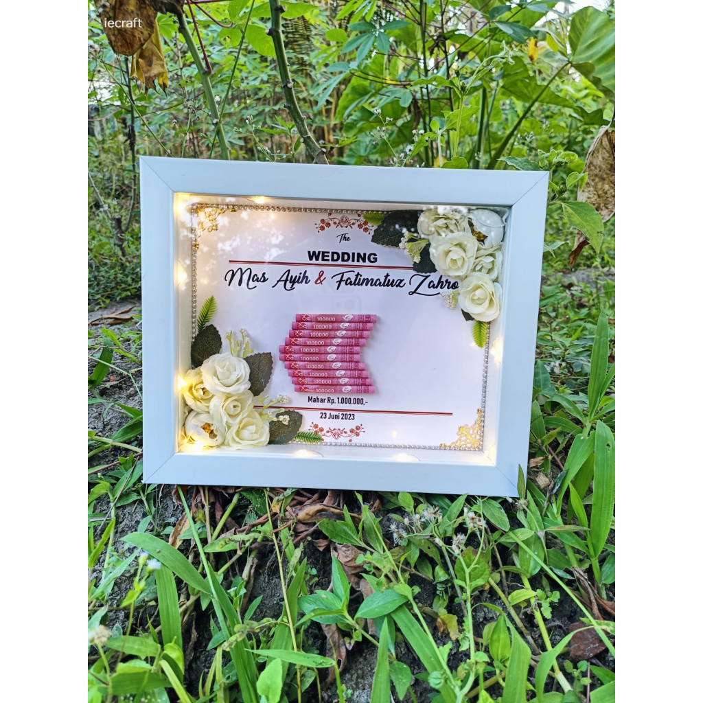 Jual 1 HARI JADI Mahar Pernikahan Mahar Unik 25x20 cm (ukuran dalam ...