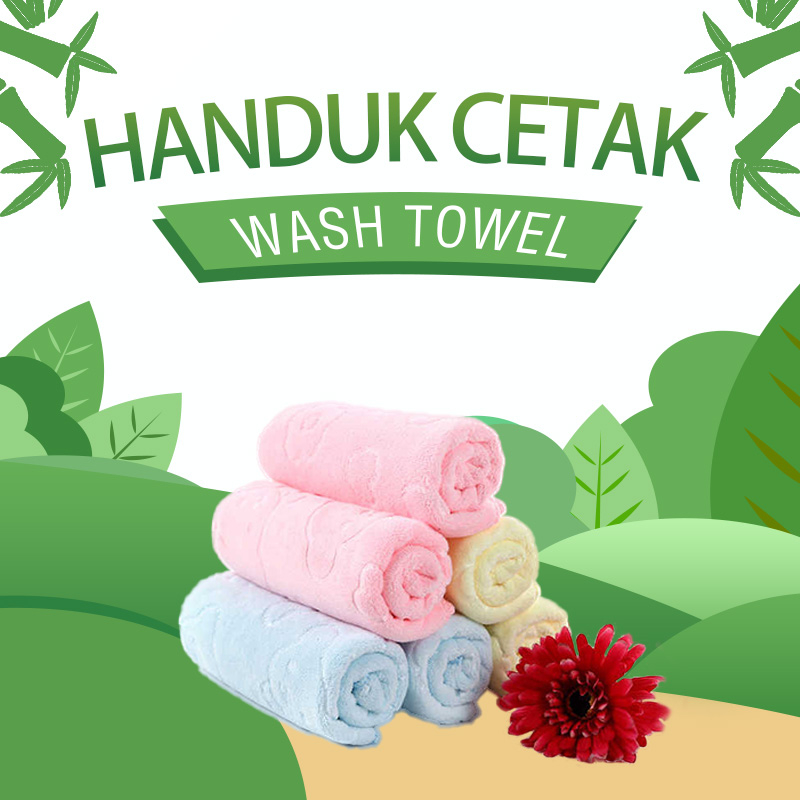 Jual HANDUK H31 - HANDUK WAJAH - HANDUK MICROFIBER UKURAN 60X30cm ...