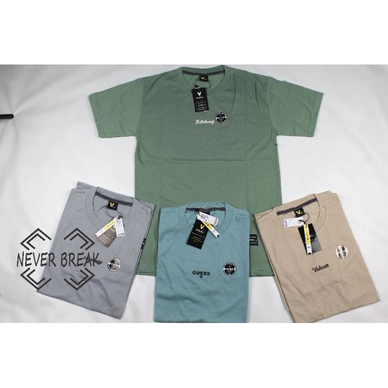 Jual paket hemat 5 pcs 100 ribu Kaos Cowok Distro Premium Tebel dan ...