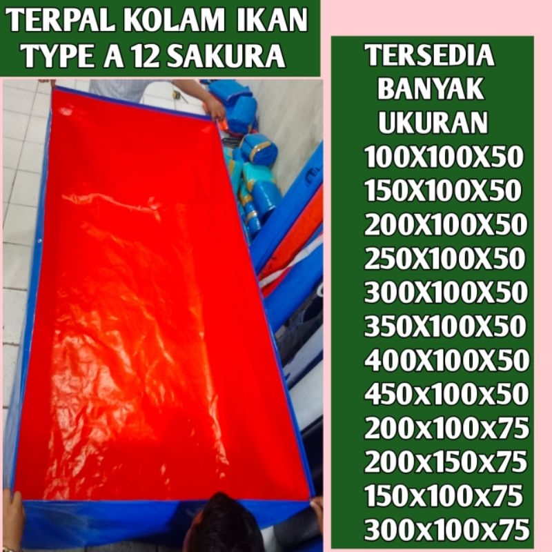 Jual TERPALKOLAMIKAN TYPE A 12 TERSEDIA BANYAK UKURAN | Shopee Indonesia