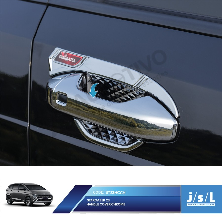 Jual Hyundai Stargazer Handle Cover Chrome Cover Pegangan | Shopee ...