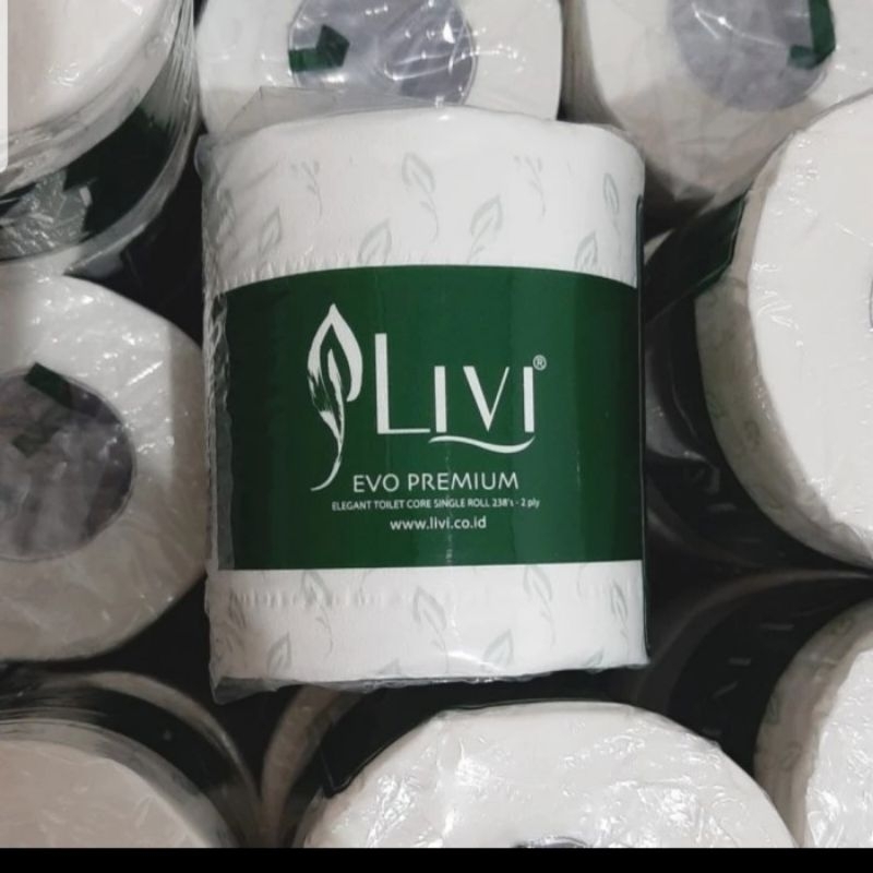 Jual TISU LIVI ROL EVO PREMIUM 238's & SMART DUE ROLL 205's || PACKING ...