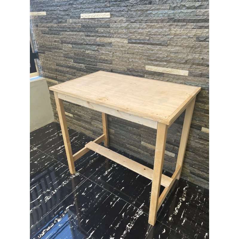 Jual Meja makan 80x50x75 MENTAHAN/NON FINISHING meja serba guna bahan ...