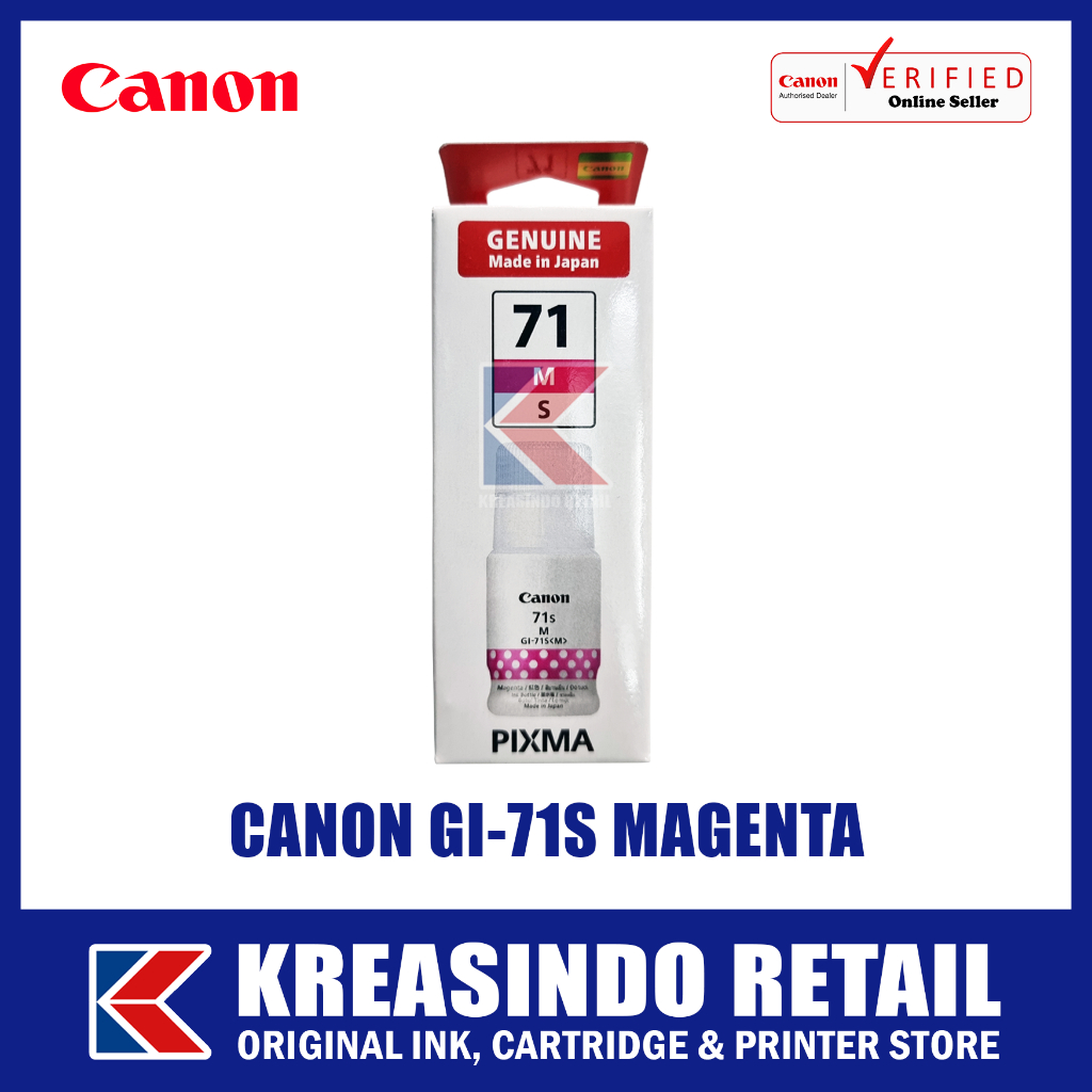 Jual Tinta Canon GI-71S Small GI71S 71 S Original (untuk G1020/G1730/G2020/G2730/G2770/G3020 ...