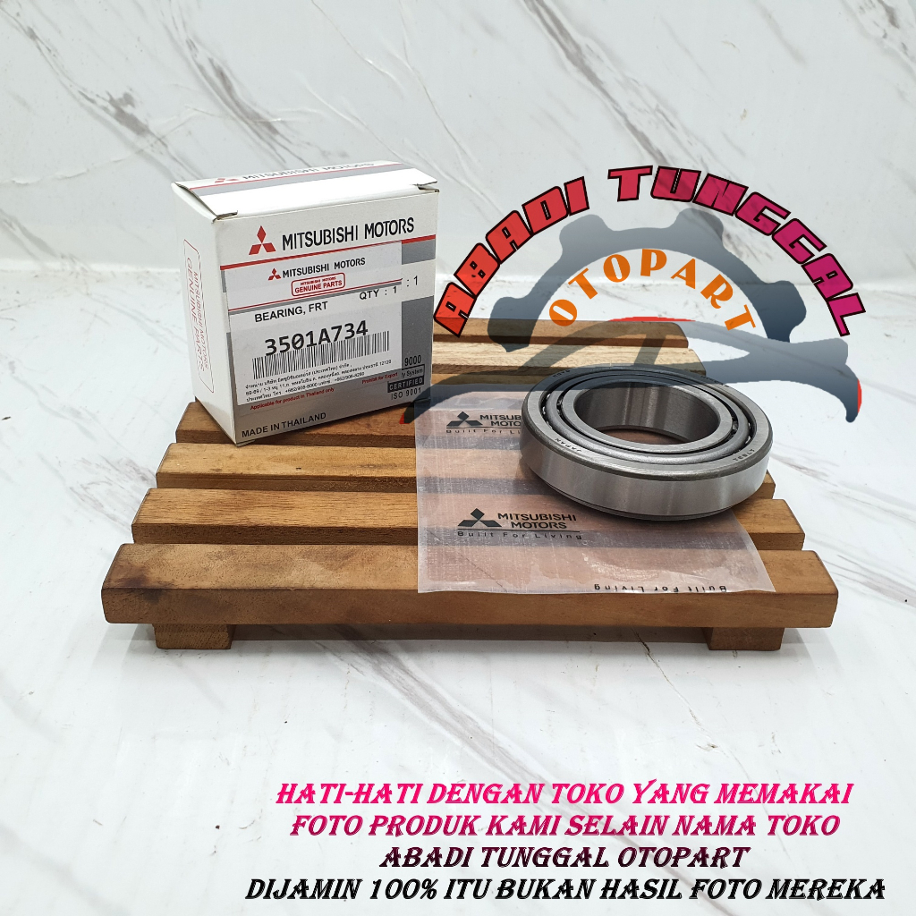 Jual Lahar bearing gardan belakang new triton hdx pajero kl3t 3501a734 ...