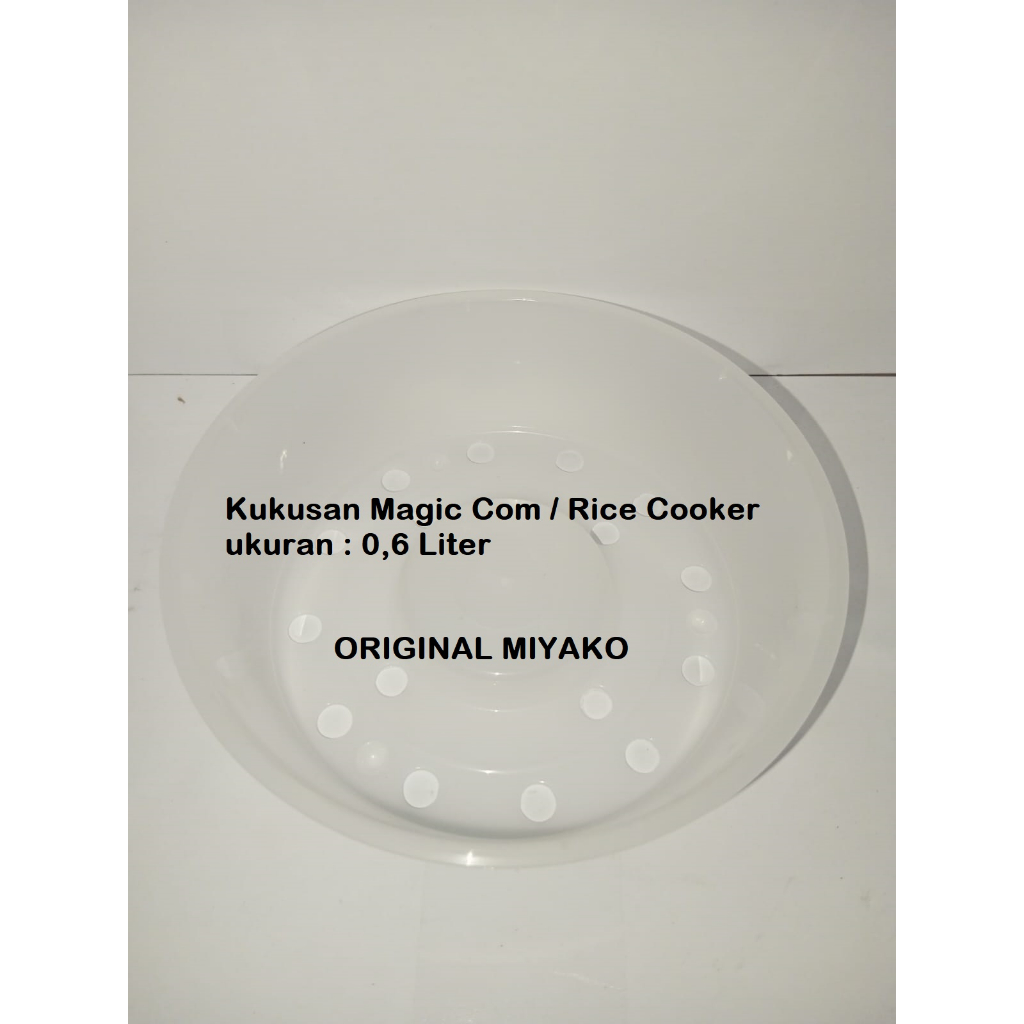 Jual Sarangan Kukusan Rice Cooker Miyako 0,6 ltr MCM 606 | Shopee Indonesia