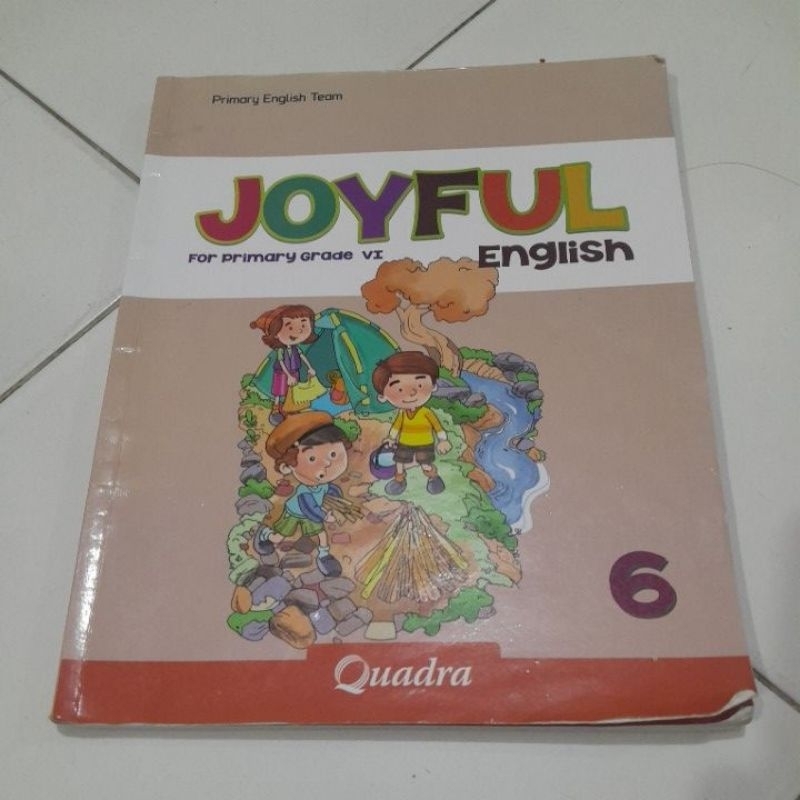 Jual buku asli bahasa inggris joyful english kelas 6 quadra | Shopee Indonesia