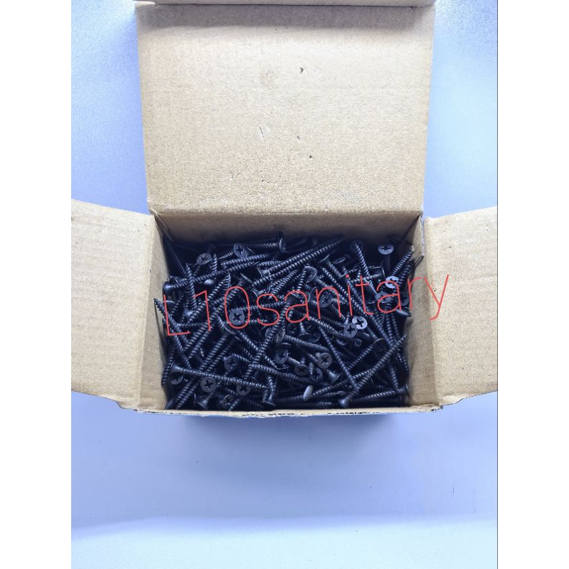 Jual 3” Skrup Gipsum / Baut Sekrup Gypsum / Skrup Hitam / Drywall Screw ...
