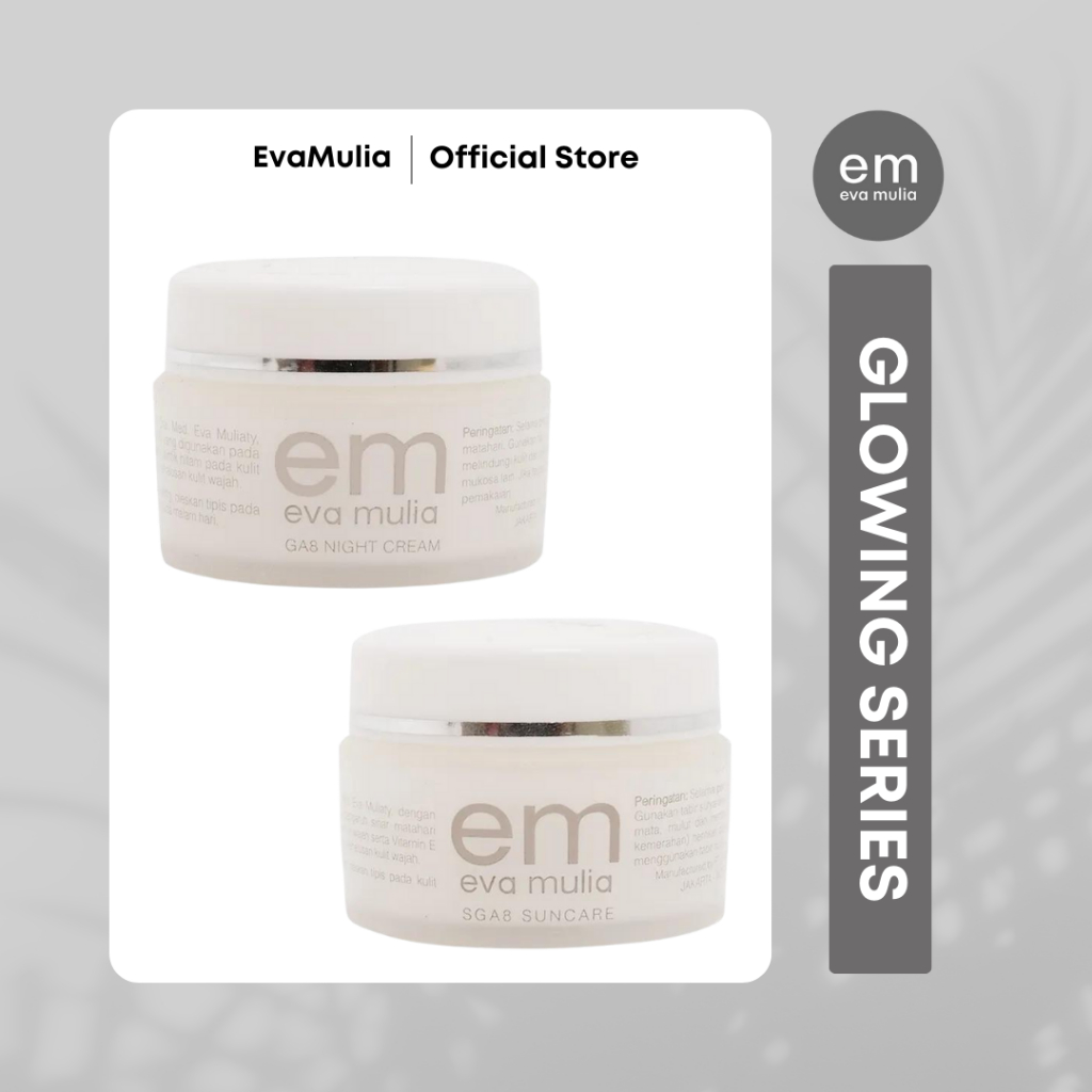 Jual Eva Mulia Glow Series - Cream malam & Cream Siang Untuk Kulit ...